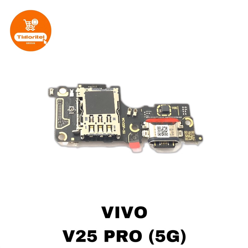 Jual BOARD CONNECTOR CHARGER+SIM VIVO V25 PRO (5G) / PCB KONEKTOR CAS VIVO V25 PRO | Shopee ...