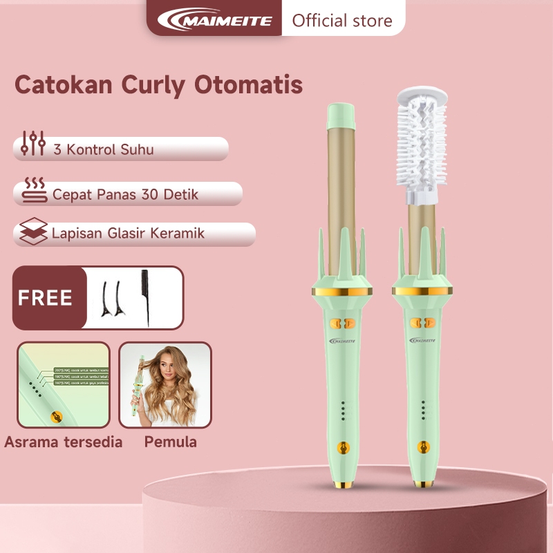 Jual Maimeite Catokan Curly Otomatis SY801 Hair Curly Styler 25mm Catokan Keriting Otomatis ...