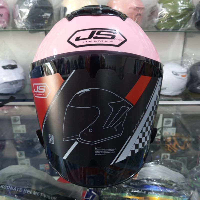 Jual HELM JS ARMOR PINK ORIGINAL | Shopee Indonesia