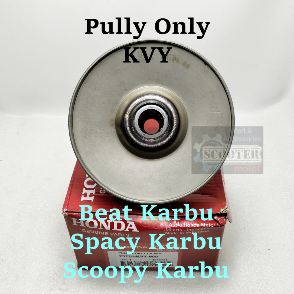 Jual Pulley Pully Only KVY HONDA Beat karbu scoopy karbu puly puli ...