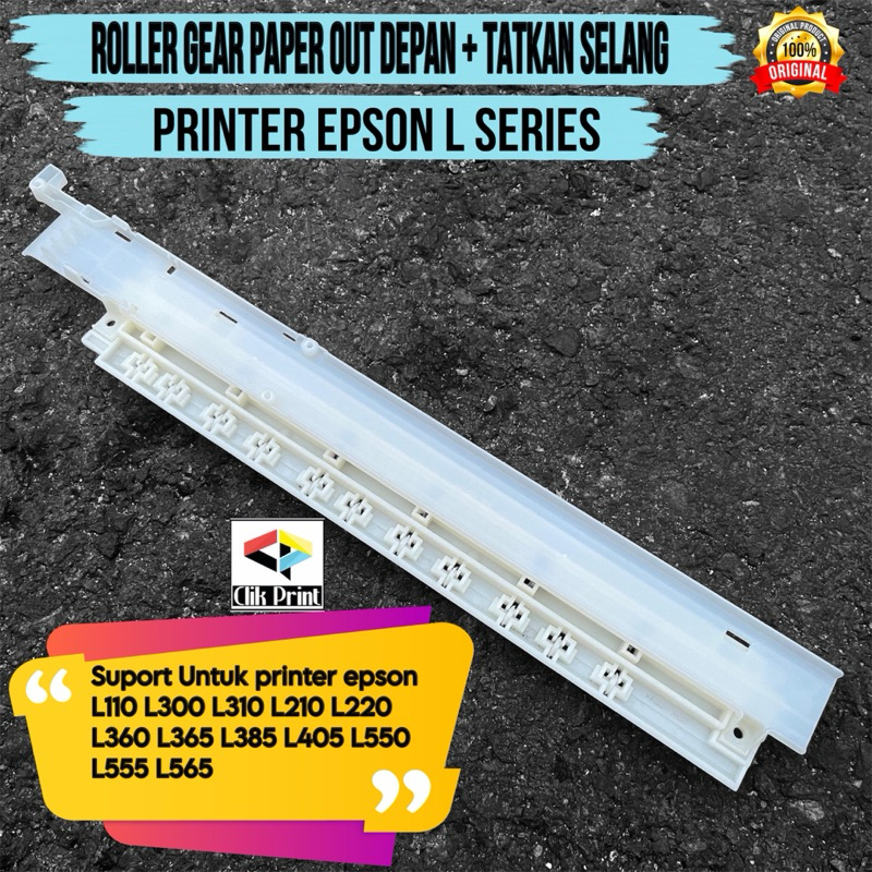 Jual Roller gear paper out depan + tatkan selang L110 L310 L310 L210 ...