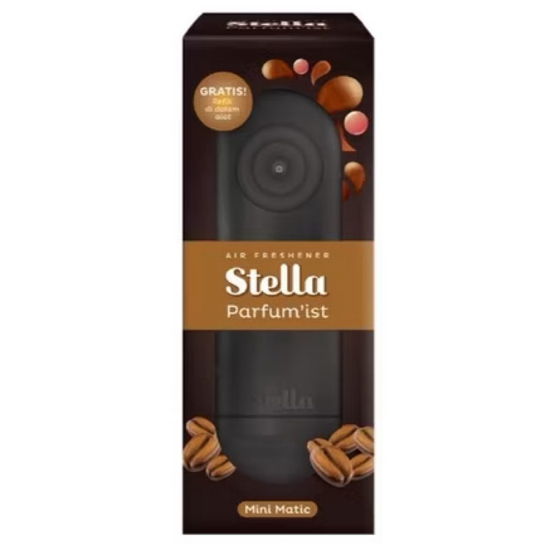 Jual STELLA MINI MATIC ALAT SET 40ML PARFUMIS NEW DESAIN (REFFIL GREEN ...