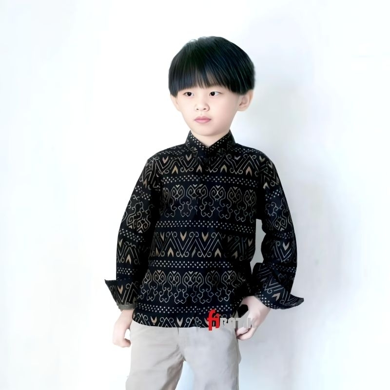 Jual BAJU BATIK ANAK-ANAK LENGAN PANJANG BISA BUAT SEKOLAH HARI BATIK 2 ...