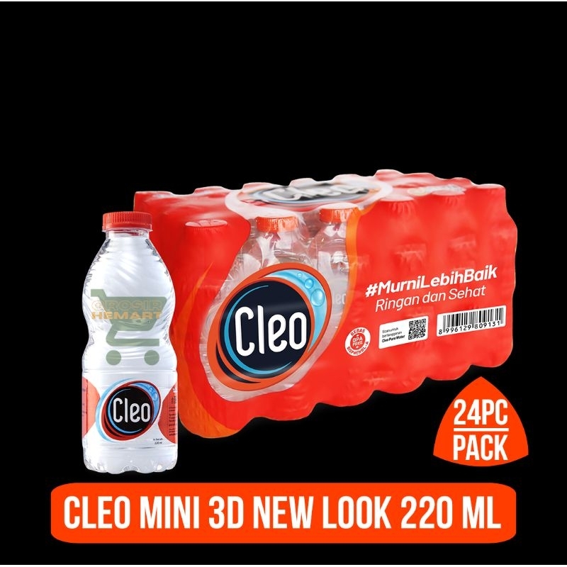 Jual Cleo Mini 3D New Look 1pack (isi 24pc) Khusus Instan Kurir ...