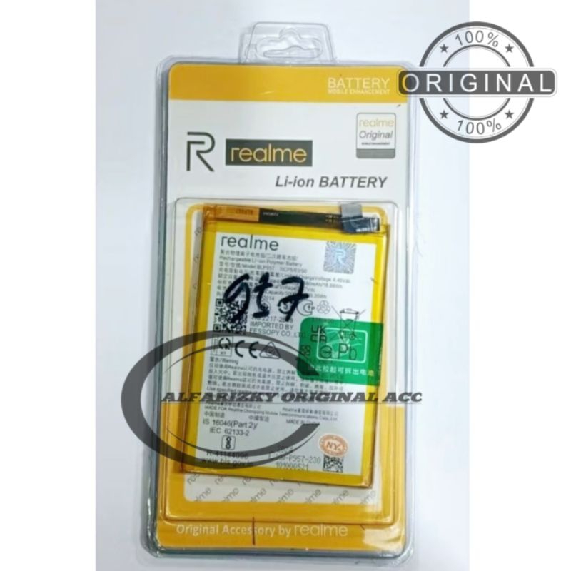 Jual [ Original ] Baterai Batre BLP957 For Realme 10 4G RMX3630 Battery ...