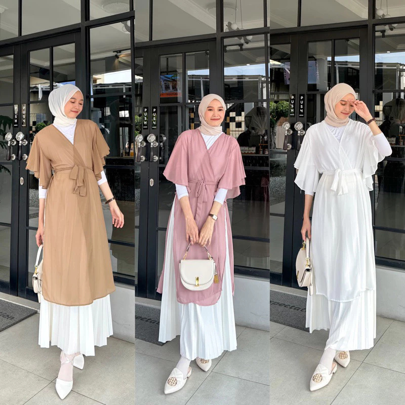 Jual Mala Outer Ceruty | Outer by Alyssa | Fashion Luaran Kekinian ...