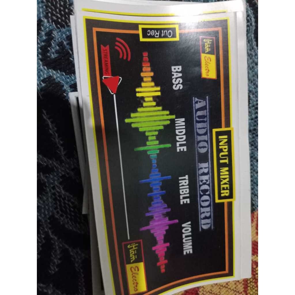 Jual Stiker Audio Record-murah banget | Shopee Indonesia