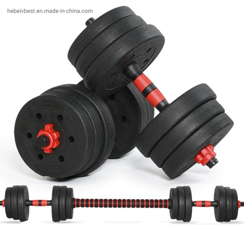 Jual Barbel Set 15 KG Dumbbell Angkat Beban Peralatan Kebugaran GYM Exercise 15KG Set Barbel ...