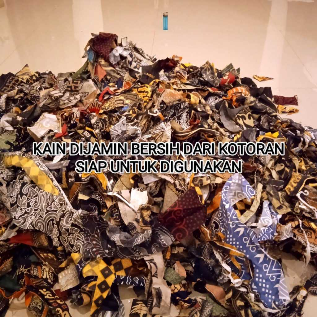 Jual Kain kecil kecil Kain perca sisa potongan (Harga Per Kilo ...
