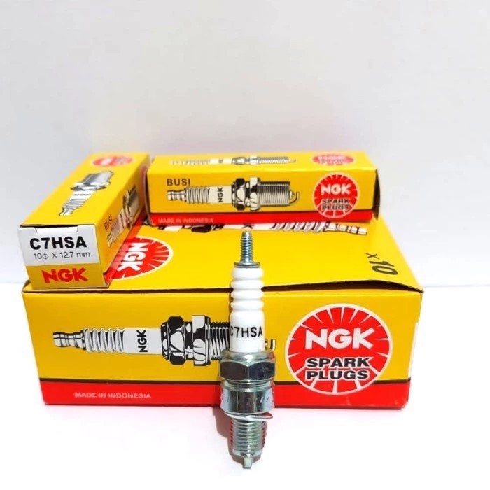 Jual Busi NGK C7HSA isi 10 pcs Motor Grand,Supra,Revo Legenda Win Jupiter Z Vega Mio | Shopee ...
