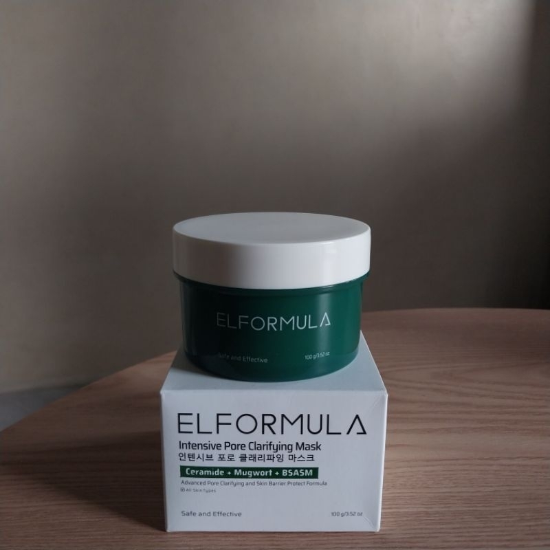Jual elformula clarifying mask (like new) | Shopee Indonesia