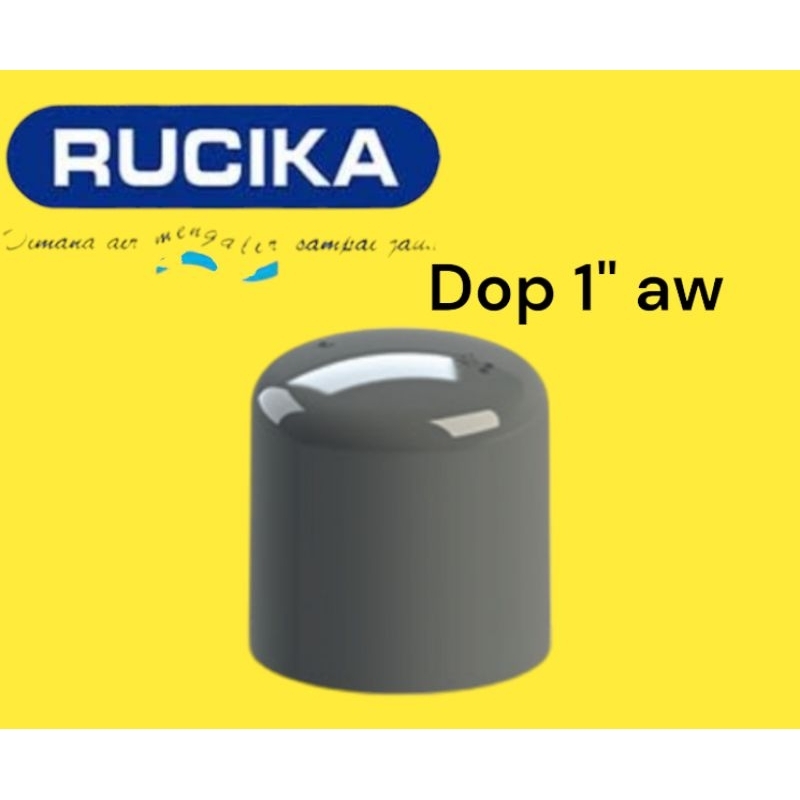 Jual Rucika dop / tutup pipa/dop 1"aw | Shopee Indonesia