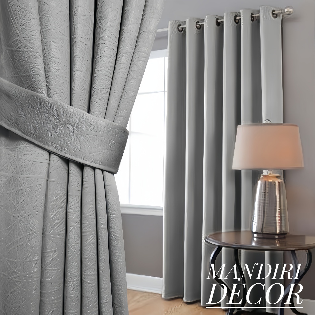 Jual Gorden Blackout Polos Premium Gordyn Jendela Gordeng Pintu Hordeng ...