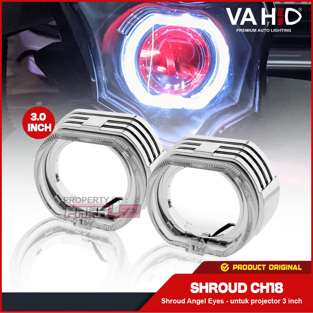 Jual VAHID shroud bmw old CH18 - shroud angel eyes 3 inch bmw klasik ...