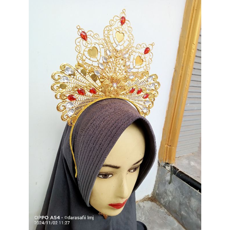 Jual mahkota bando adat bando tari bando karnaval (style 69) | Shopee ...