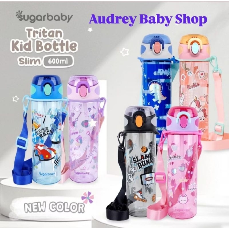 Jual Sugarbaby Tritan Kid Bottle Slim 600ml / Botol Minum / Botol MinuM / SKB SL 600ML | Shopee ...