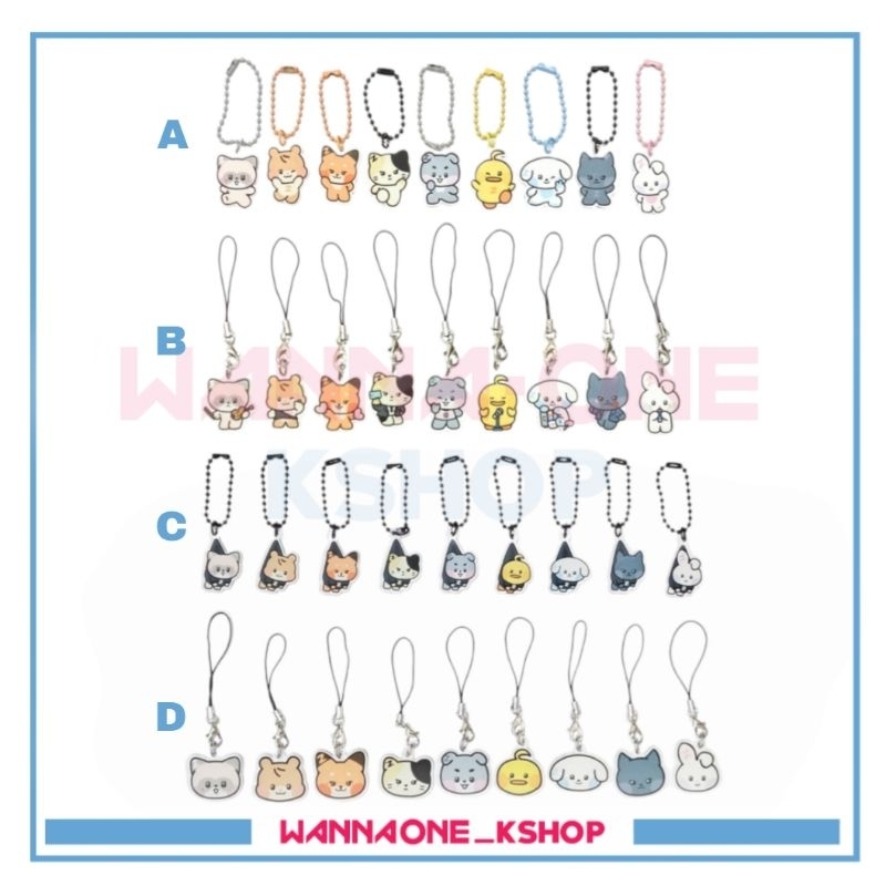 Jual keychain zb1 zerobaseone zeroni gantungan kunci phone strap ...