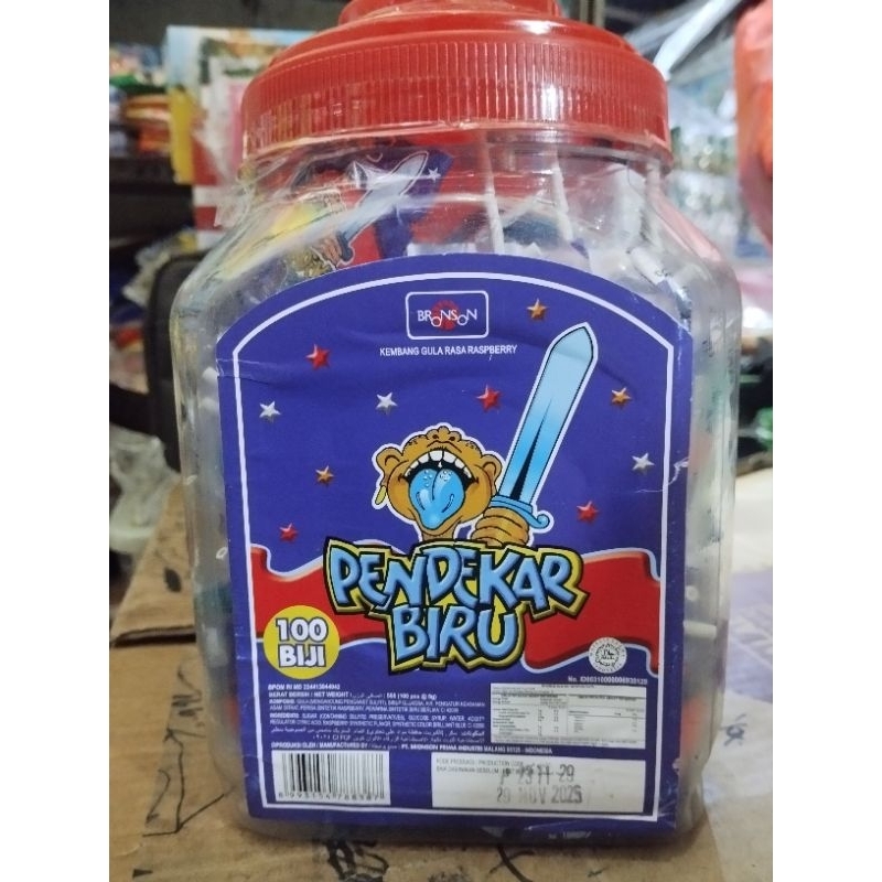 Jual permen pendekar biru 100pcs | Shopee Indonesia
