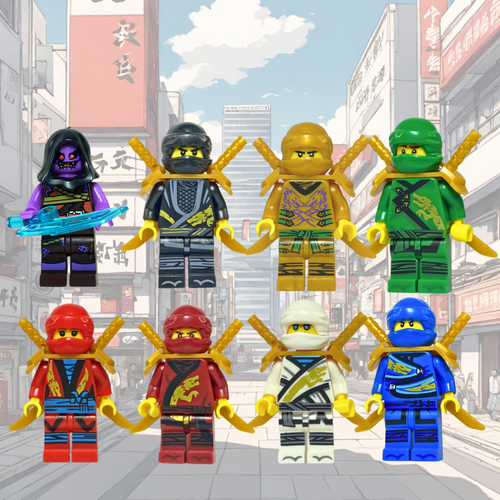 Jual Mainan Anak Edukasi Koleksi Brick Minifigure Ninjago Ninja Go Kay ...