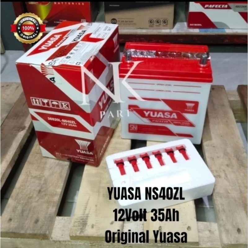 Jual Aki Mobil Yuasa NS40ZL Basah Hyundai I10, Isuzu Travera, Renault KWID | Shopee Indonesia