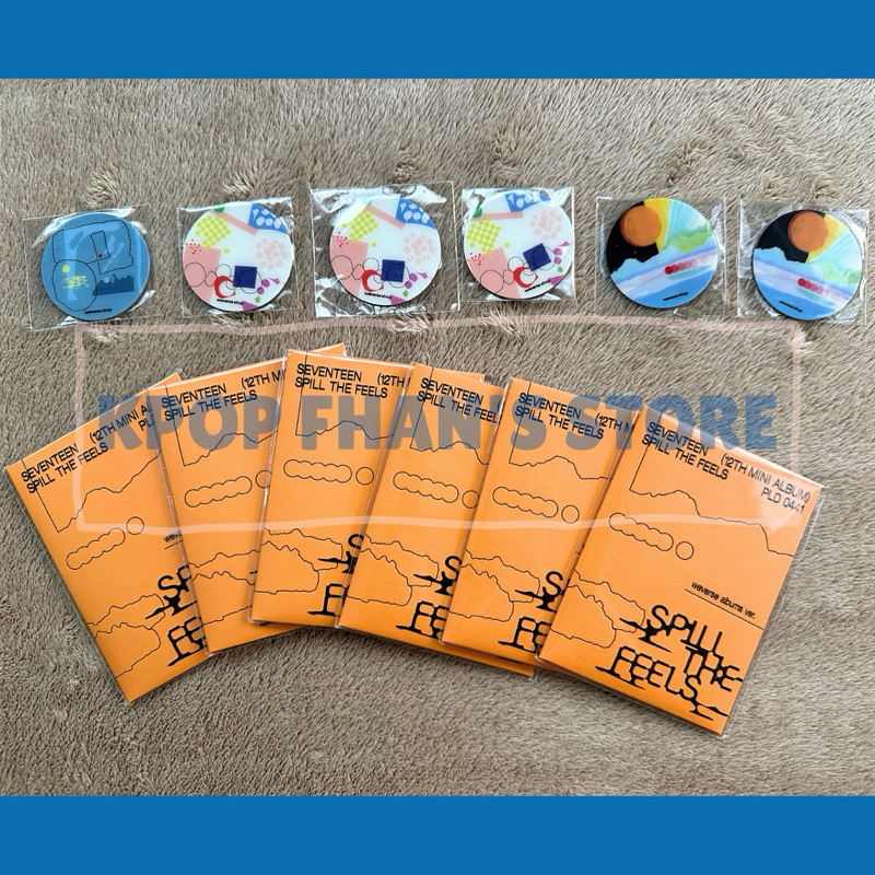 Jual [Ready Stock] SEVENTEEN - Spill The Feels Weverse Ver. + POB Weverse | Shopee Indonesia