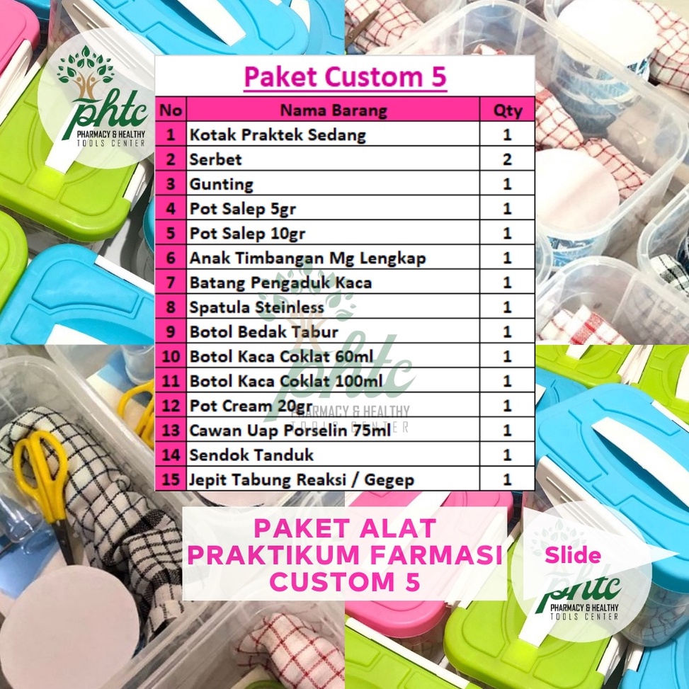 Jual Laku Keras PAKET ALAT PRAKTEK RESEP FARMASI CUSTOM 5 l ALAT PRAKTIKUM FARMASI l Toolkit ...