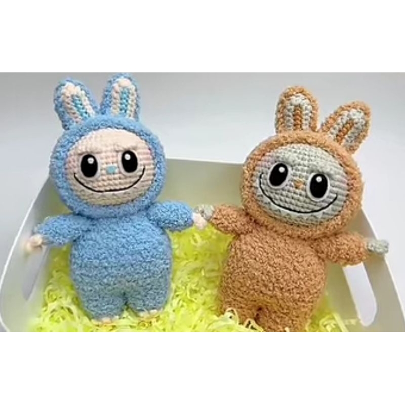 Jual BONEKA RAJUT | AMIGURUMI LABUBU CROCHET VIRALL | Shopee Indonesia