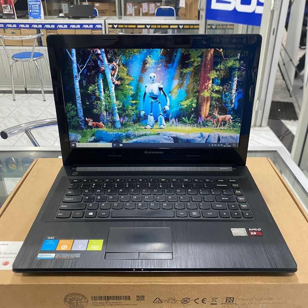 Jual Lenovo Ideapad G40-45 AMD A8-6410 8GB 256GB 14"HD Windows 10 (2nd ...
