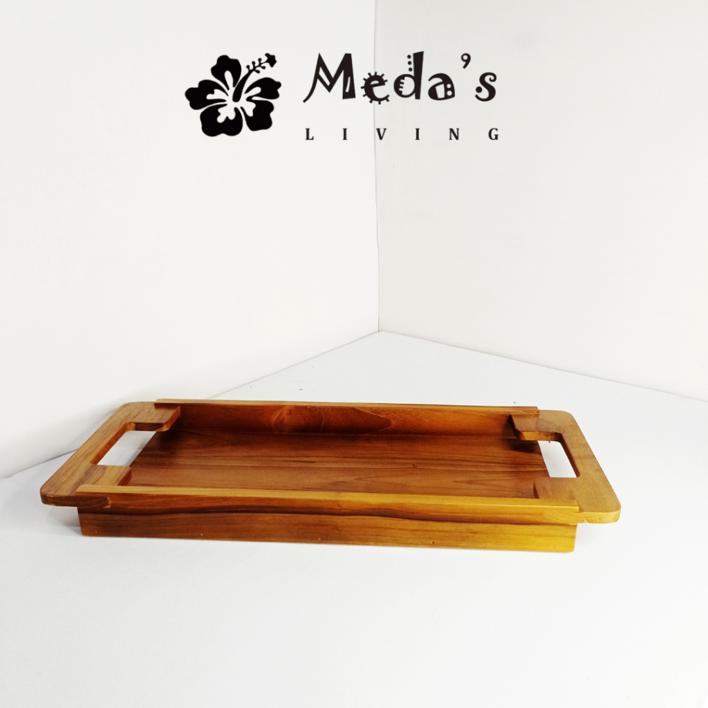 Jual NAMPAN KAYU JATI - TRAY KAYU JATI | Shopee Indonesia