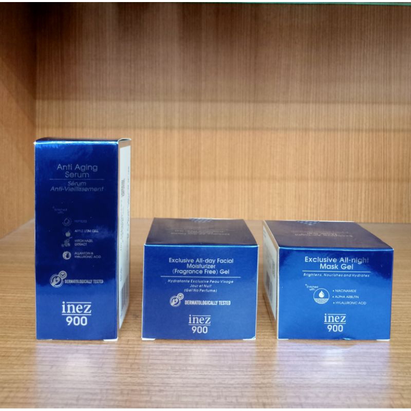 Jual Inez Paket Exclusive Anti Aging (All day Moisturizer, All night ...