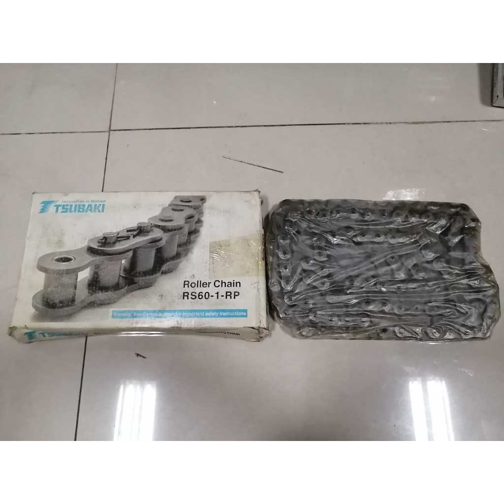 Jual Rantai Tsubaki RS60-1 Single / Premium Roller Chain Tsubaki RS60-1-RP | Shopee Indonesia