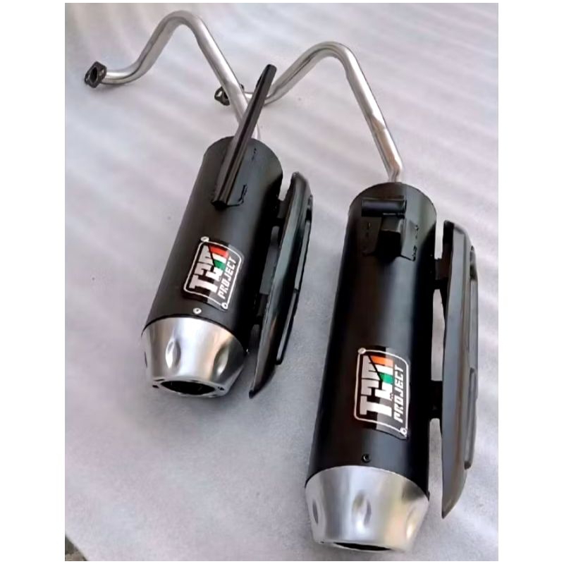 Jual Knalpot Standar Racing TJM PROJECT Beat Mio Scoopy Vario Genio ...