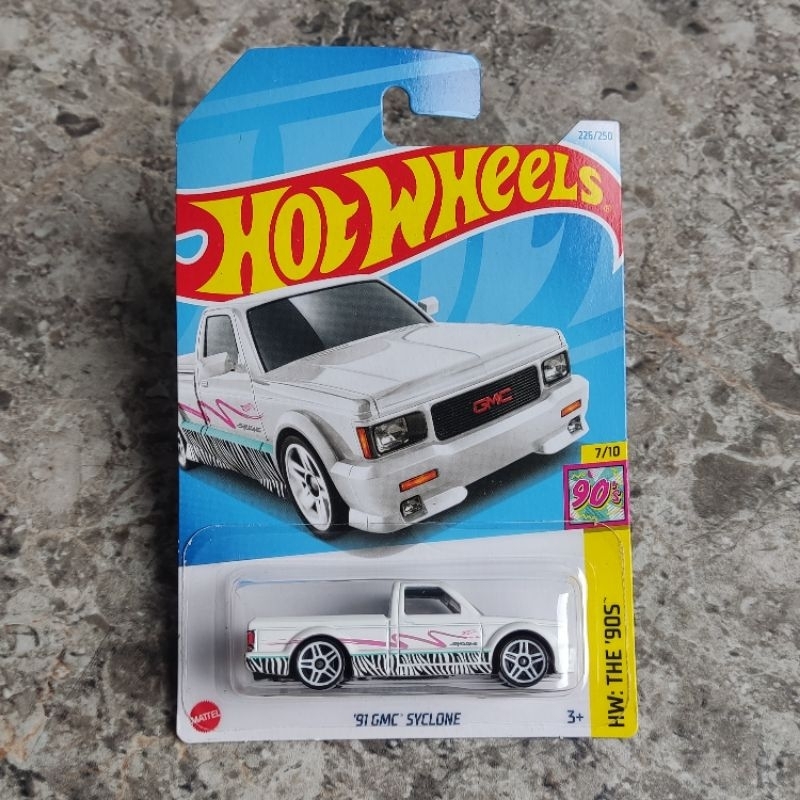 Jual Hot Wheels 91 GMC Cyclone Pick Up White - HW THE 90'S | Shopee ...