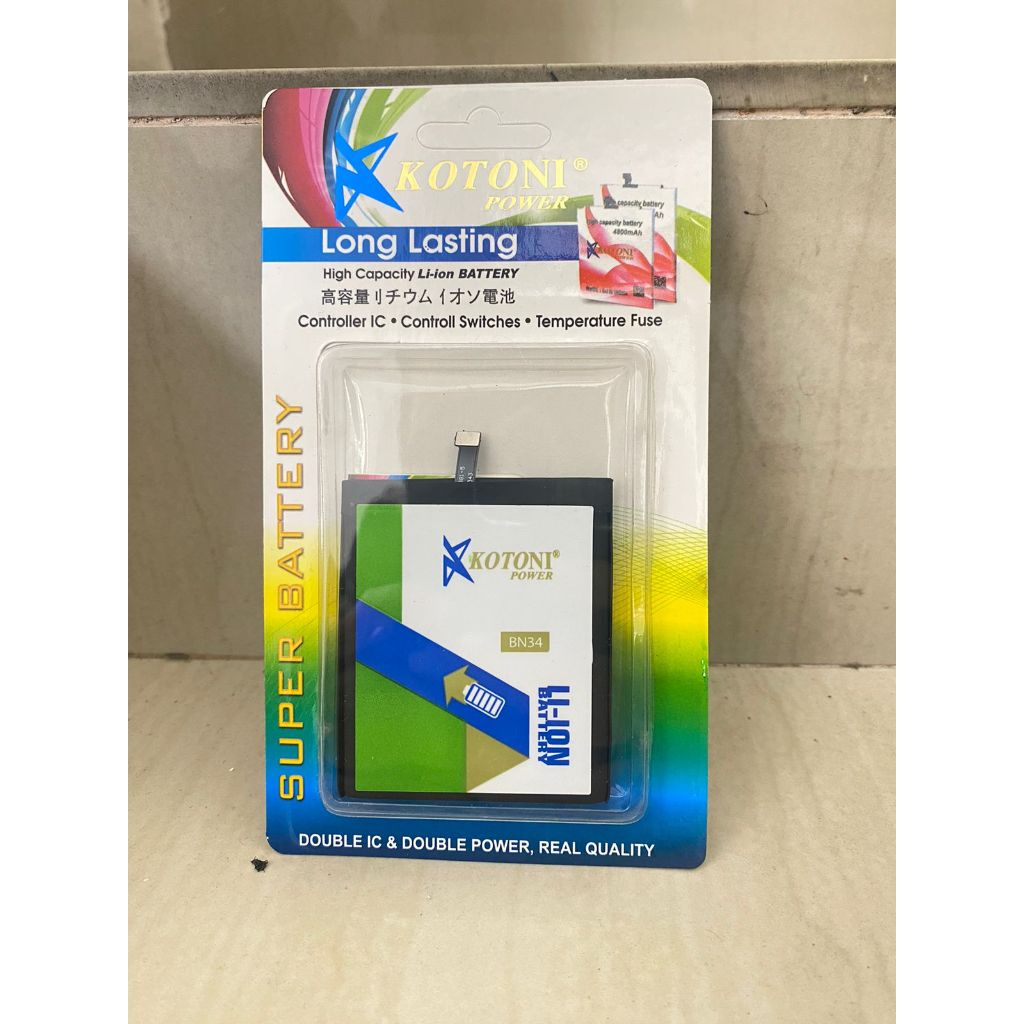 Jual Baterai Double Power original by Kotoni Redmi NOTE 4X BN43 NOTE 10 ...