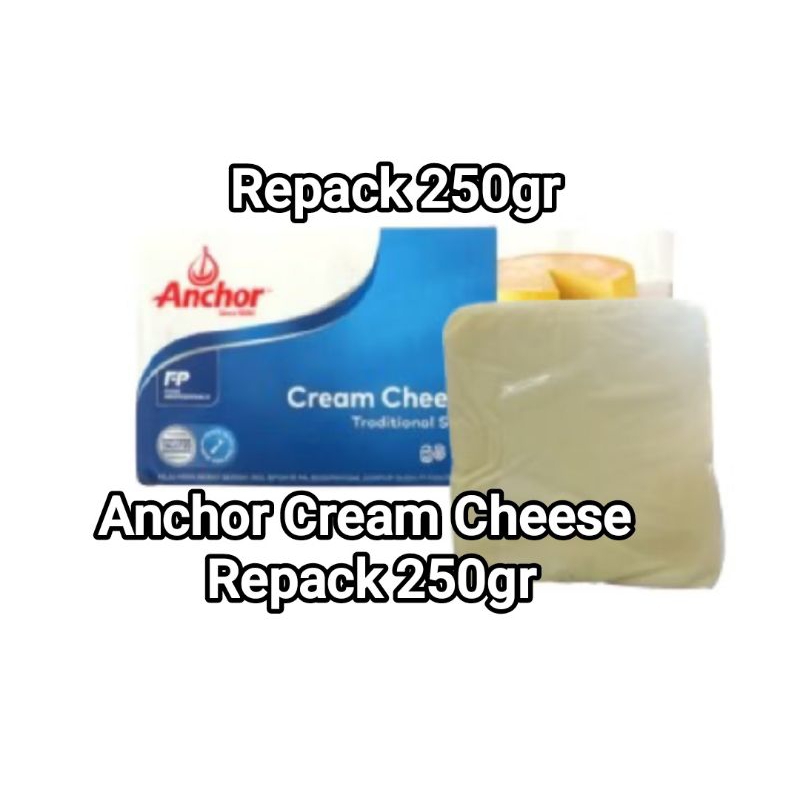 Jual Anchor Cream Cheese 250gr Kemasan Repack | Shopee Indonesia