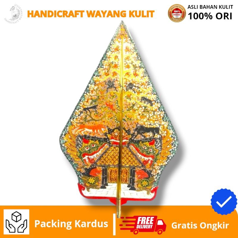 Jual HANDICRAFT WAYANG KULIT | Wayang Kulit Alusan Mini Gunungan Kayon ...