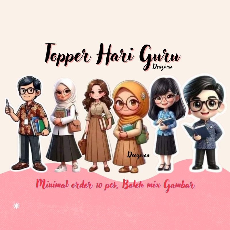 Jual Topper Hari Guru - Topper Buket Murah | Shopee Indonesia