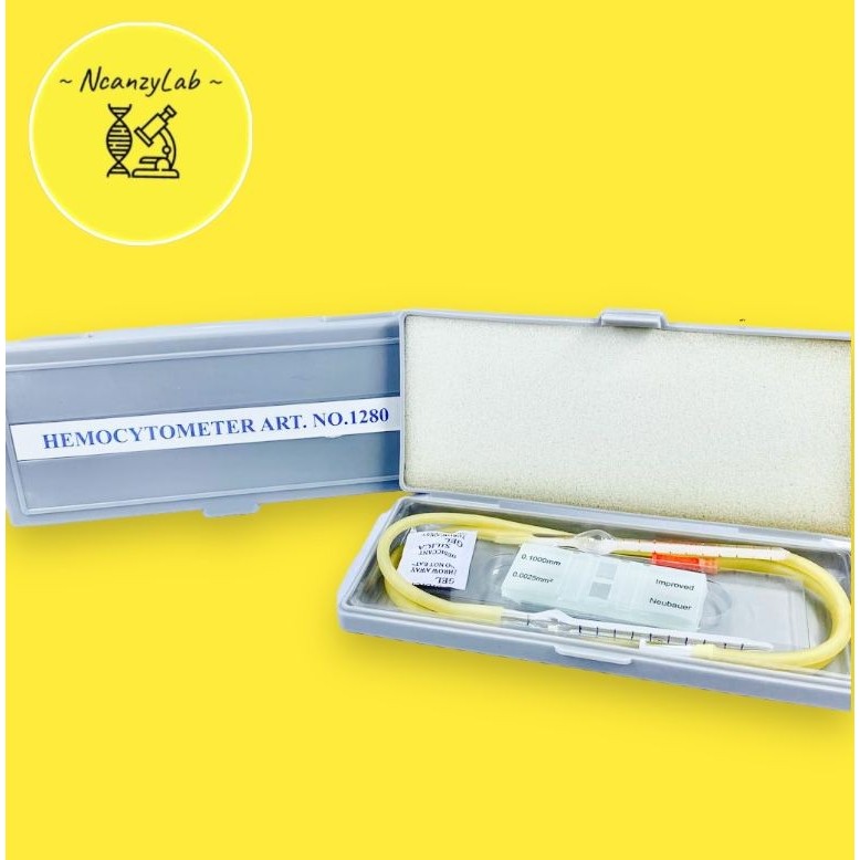 Jual Hemositometer 1 Set Bilik Hitung / Hemocytometer | Shopee Indonesia