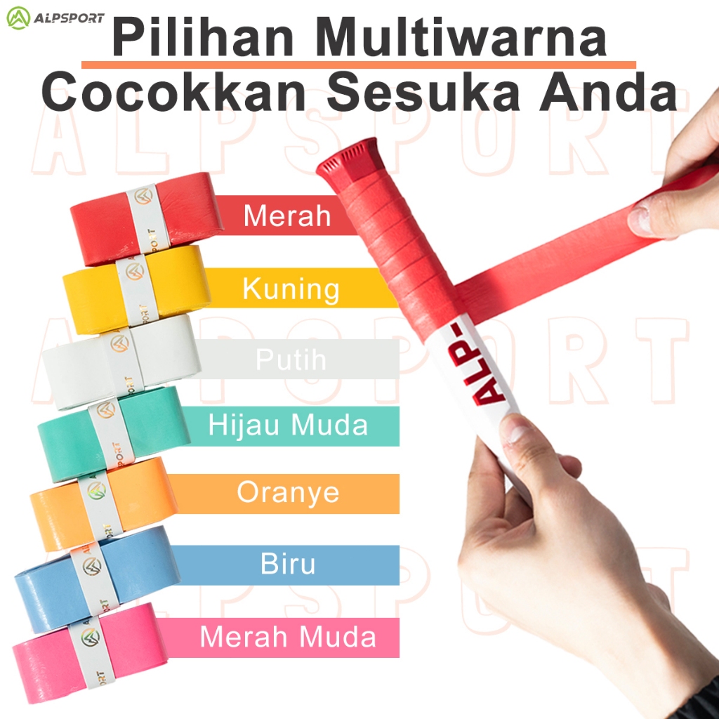Jual ALP DBSJ 3Pcs/Set 100% Original Raket Badminton Pegangan Tenis ...