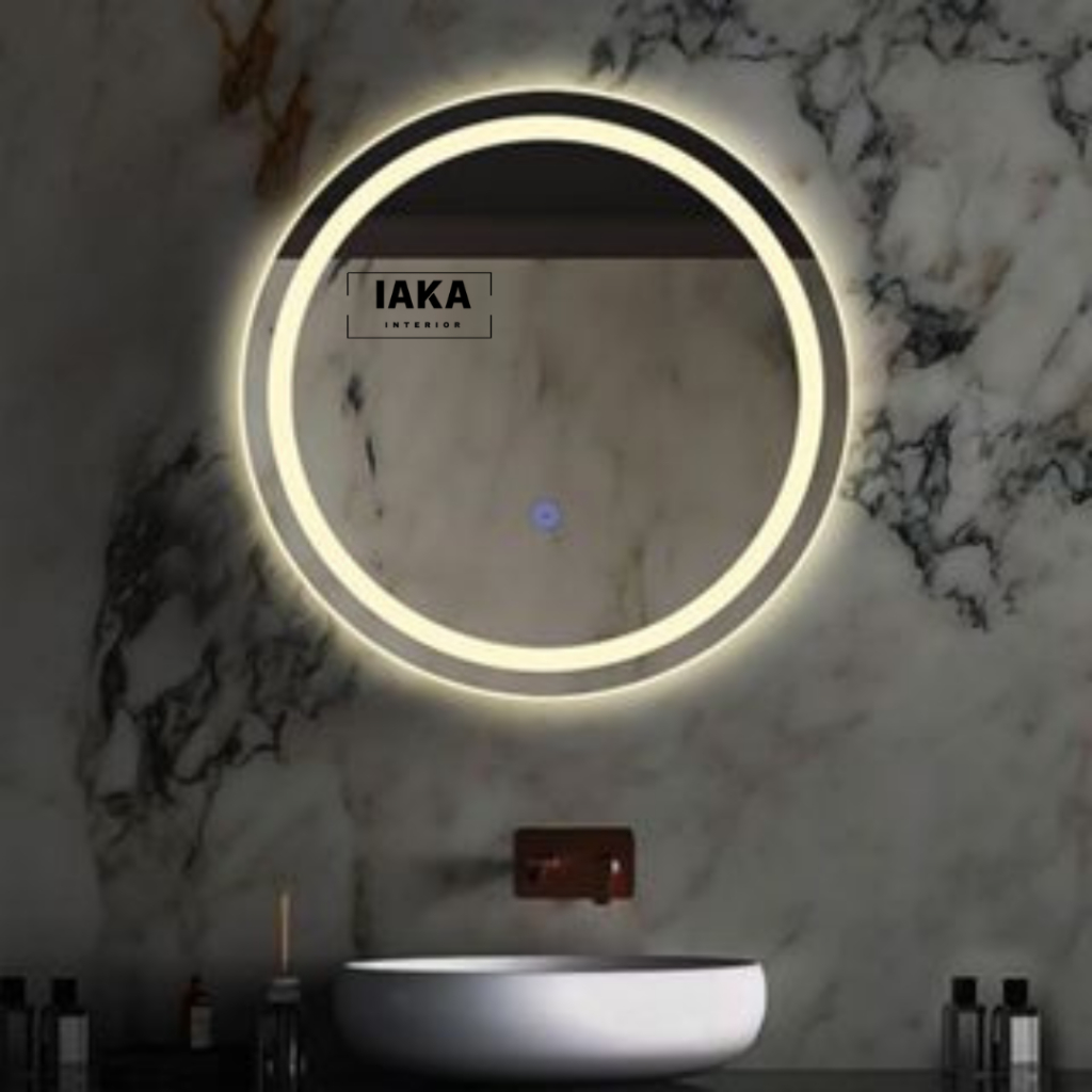 Jual CERMIN BULAT LED DIA 90 CM (FREE BUBBLE WRAP & PACKING KAYU ...