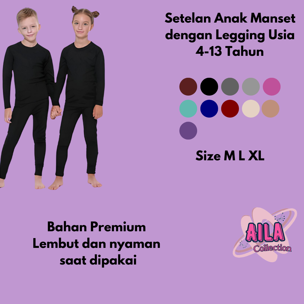 Jual Setelan Manset Anak dengan Legging | Shopee Indonesia