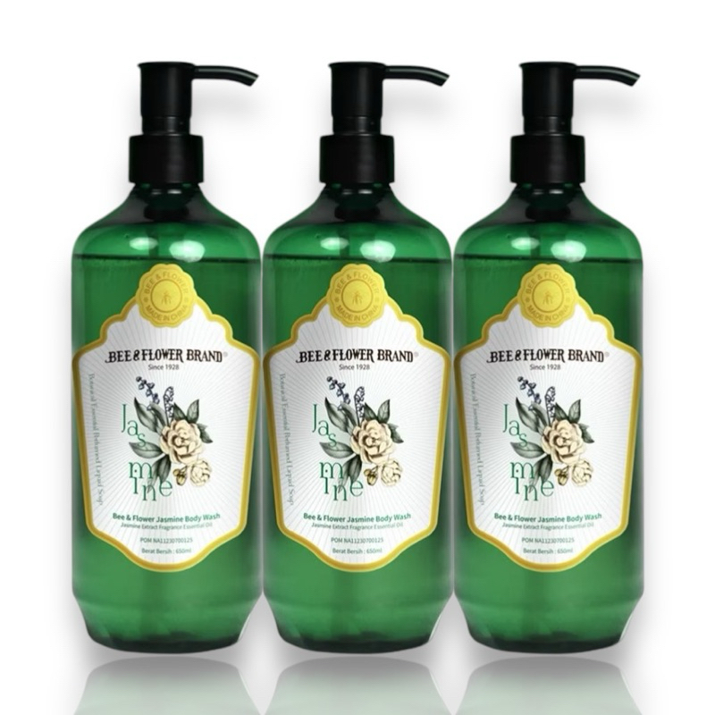 Jual Sabun mandi tawon cair bee flower body soap 650ml - JASMINE TEA ...