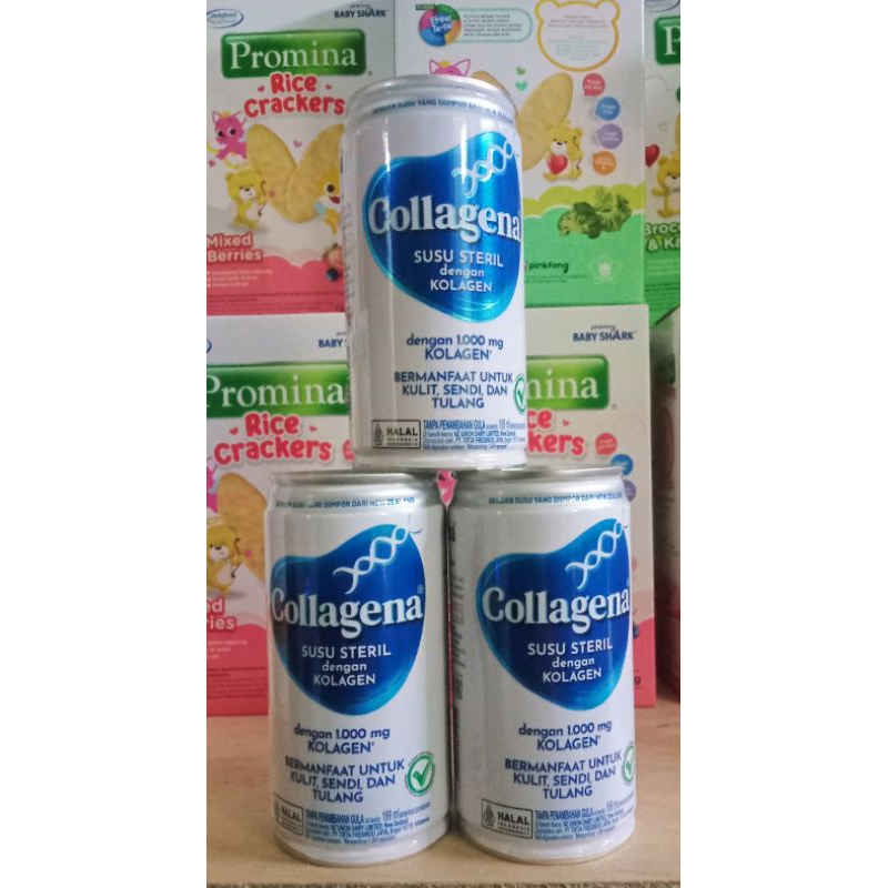 Jual COLLAGENA susu steril dengan colagen 189ml | Shopee Indonesia