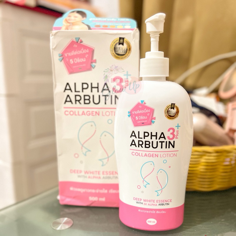 Jual (NEW) Precious Skin Thailand Alpha Arbutin 3 Plus Collagen Whitening Lotion / Hand Body ...