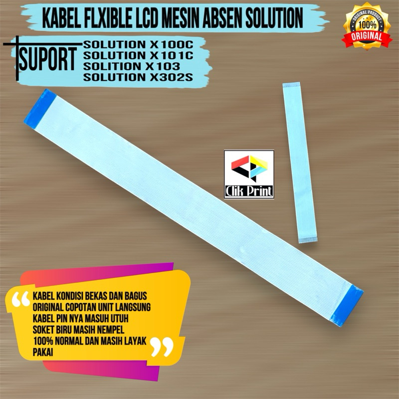 Jual Kabel flexible Lcd mesin absen solution X100c X103 X302 | Shopee ...
