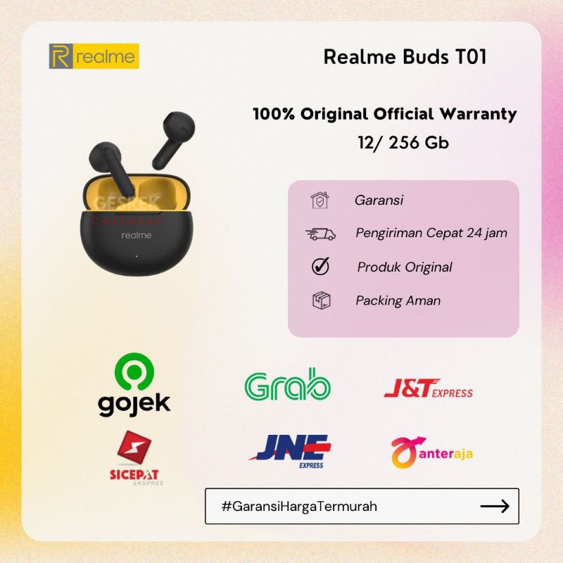 Jual Realme Buds T01 - Garansi RESMI | Shopee Indonesia