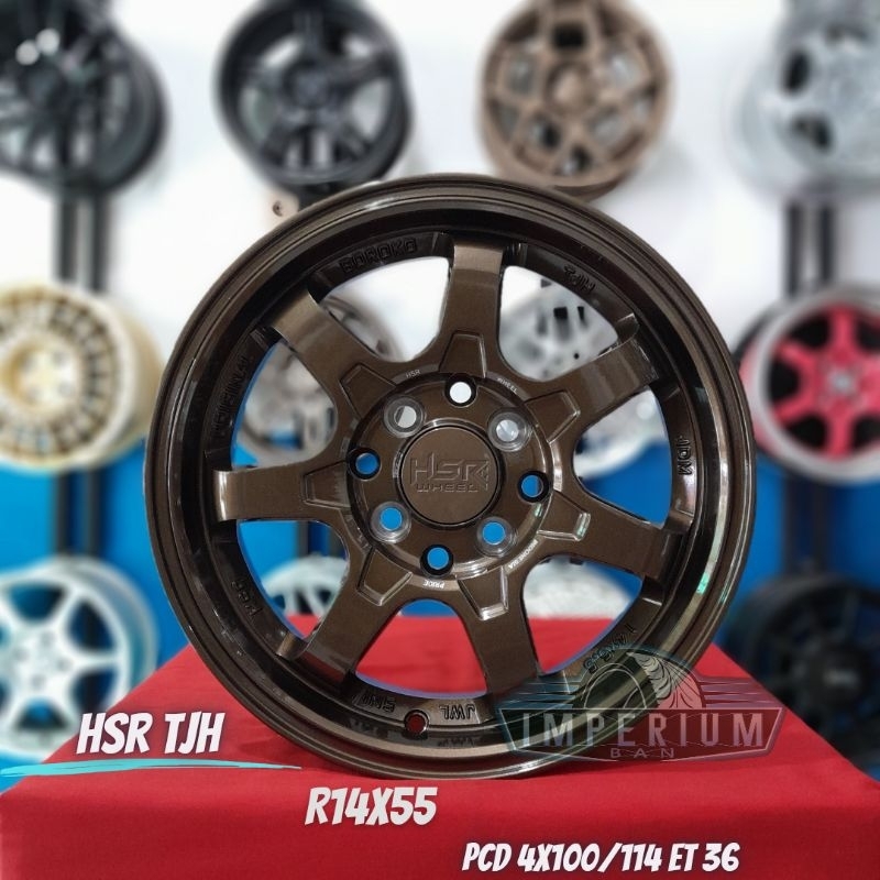 Jual Velg Mobil Murah Hsr Boroko Tjh Ring 14 Double Pcd Brio Avanza Xenia Karimun Sigra AirEv ...