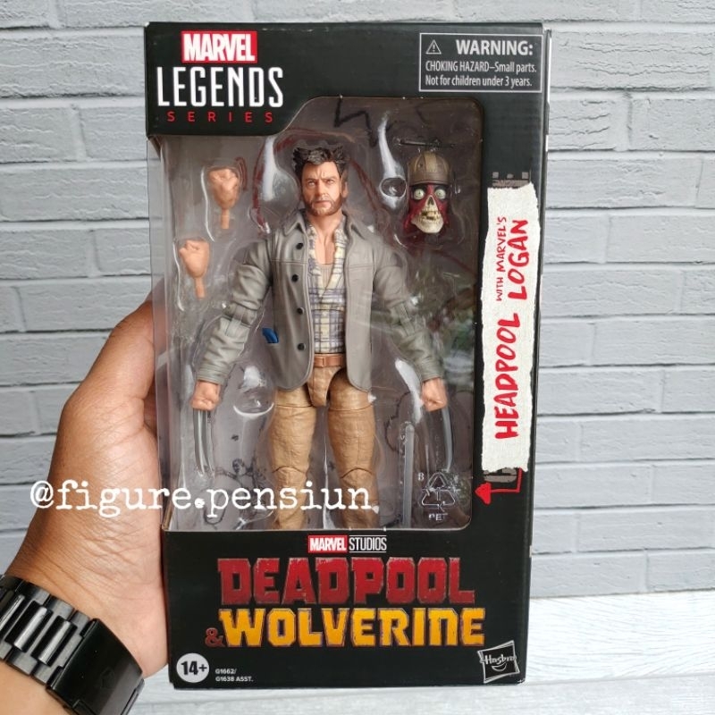 Jual MARVEL LEGENDS HEADPOOL LOGAN MOVIE DEADPOOL & WOLVERINE ACTION ...