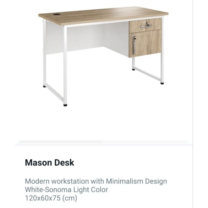 Jual Meja Kerja Kantoran Kantor Geming Belajar - Meja Tulis - Workbench ...