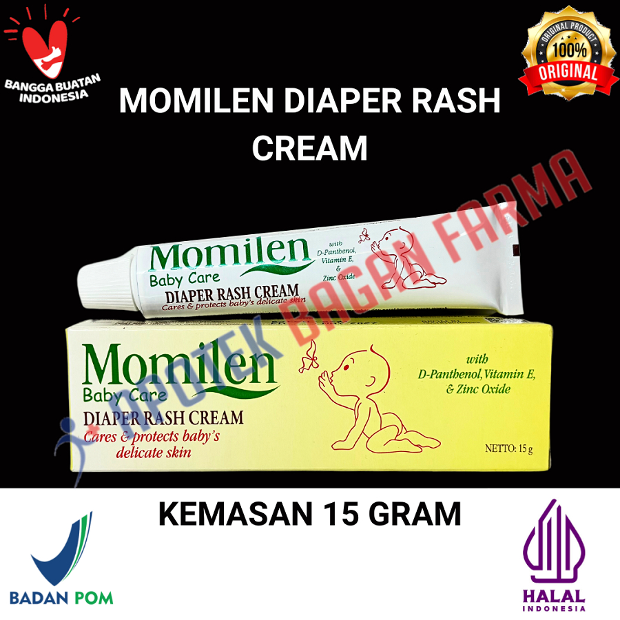 Jual MOMILEN DIAPERS RASH CREAM | Baby Care Ruam Popok | Shopee Indonesia